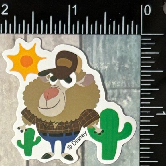 Office | 110 Disney Zootopia Reusable Waterproof Vinyl Sticker Decal ...